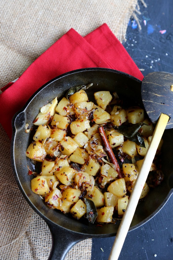 Spicy Sauteed Pineapple – akkis kitchen