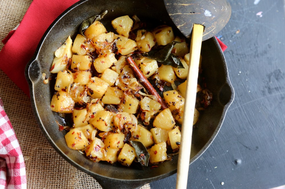 Spicy Sauteed Pineapple – akkis kitchen